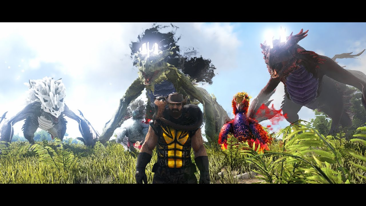 Even More Wyverns (Ark Survival Evolved MODS) Showcase - YouTube