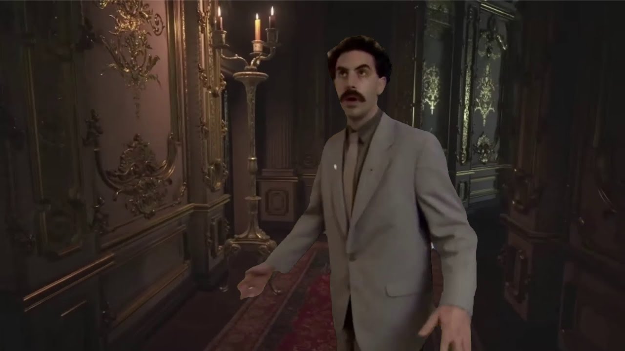 Borat in resident Evil 8 Village 👻 - YouTube