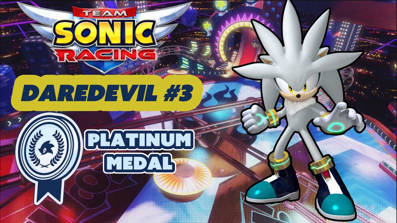 Team Sonic Racing - Daredevil 4-8 Platinum (no miss, red only) - YouTube