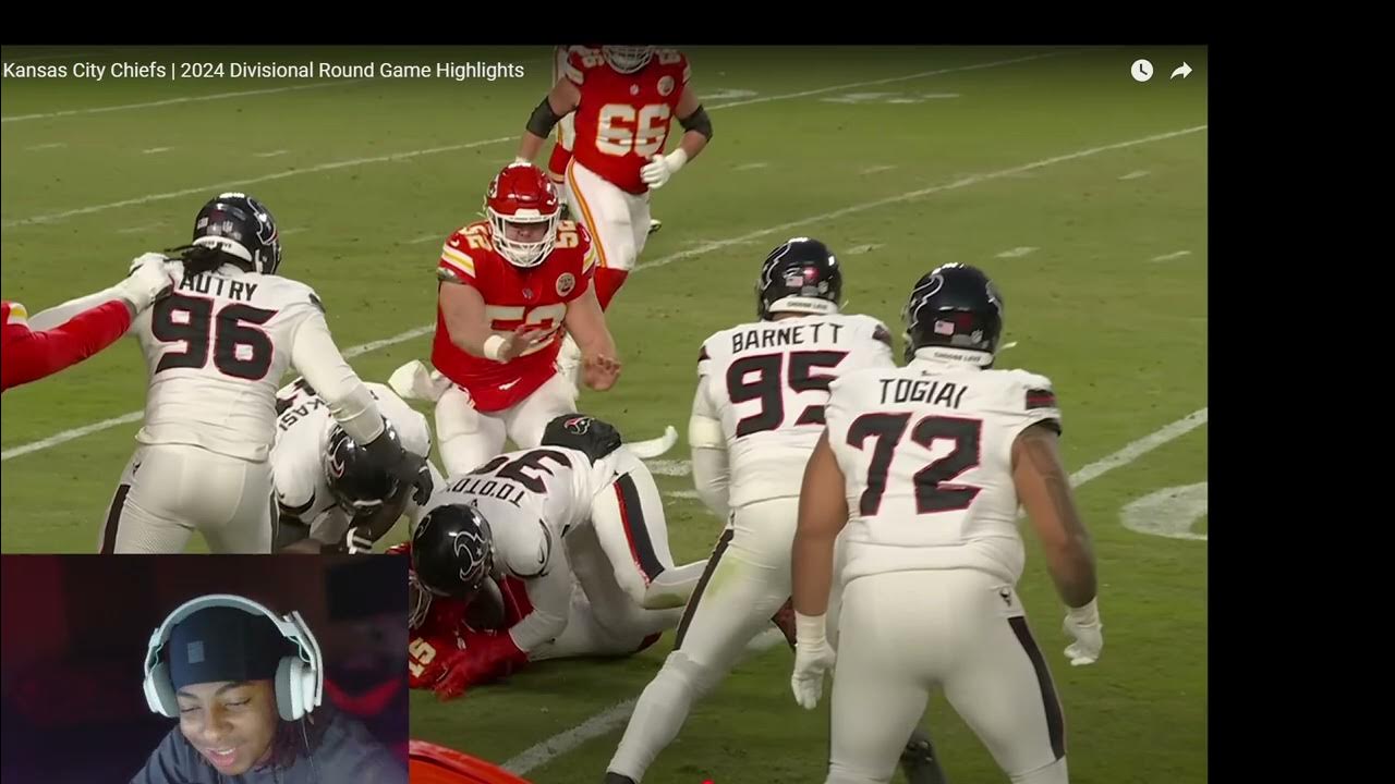 Isozzislive reacts to Houston Texans vs. Kansas City Chiefs | 2024 Divisional Round Game ...