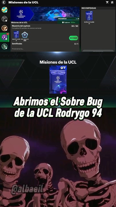 Sobre Bug UCL Rodrygo 94 #fcmobile #fifamobile #shorts - YouTube