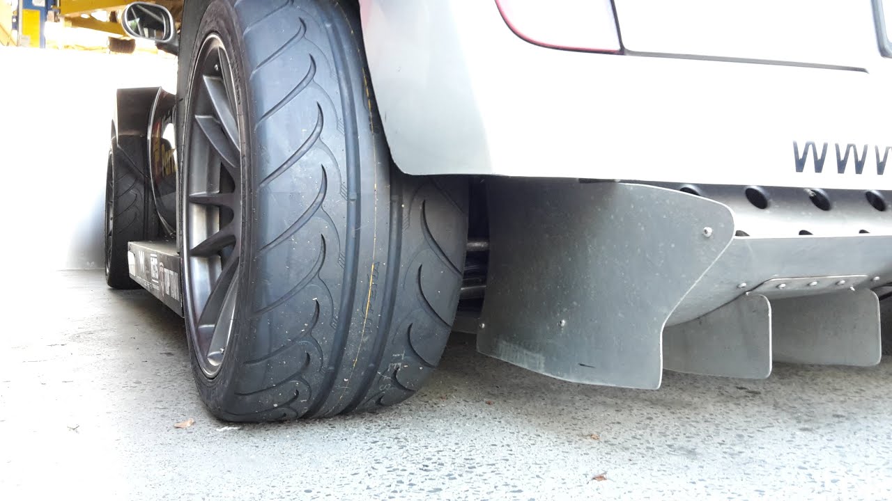 The March gets a new set of wider tyres! - YouTube