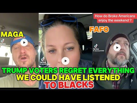 #MAGA REGRET; WHITE TRUMP VOTERS REGRET EVERYTHING AFTER REALISING ...