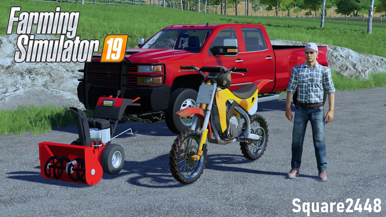 BUYING SNOW BLOWERS & OLD MOTOCROSS DIRT BIKE! | HOMEOWNER | ROLEPLAY ...