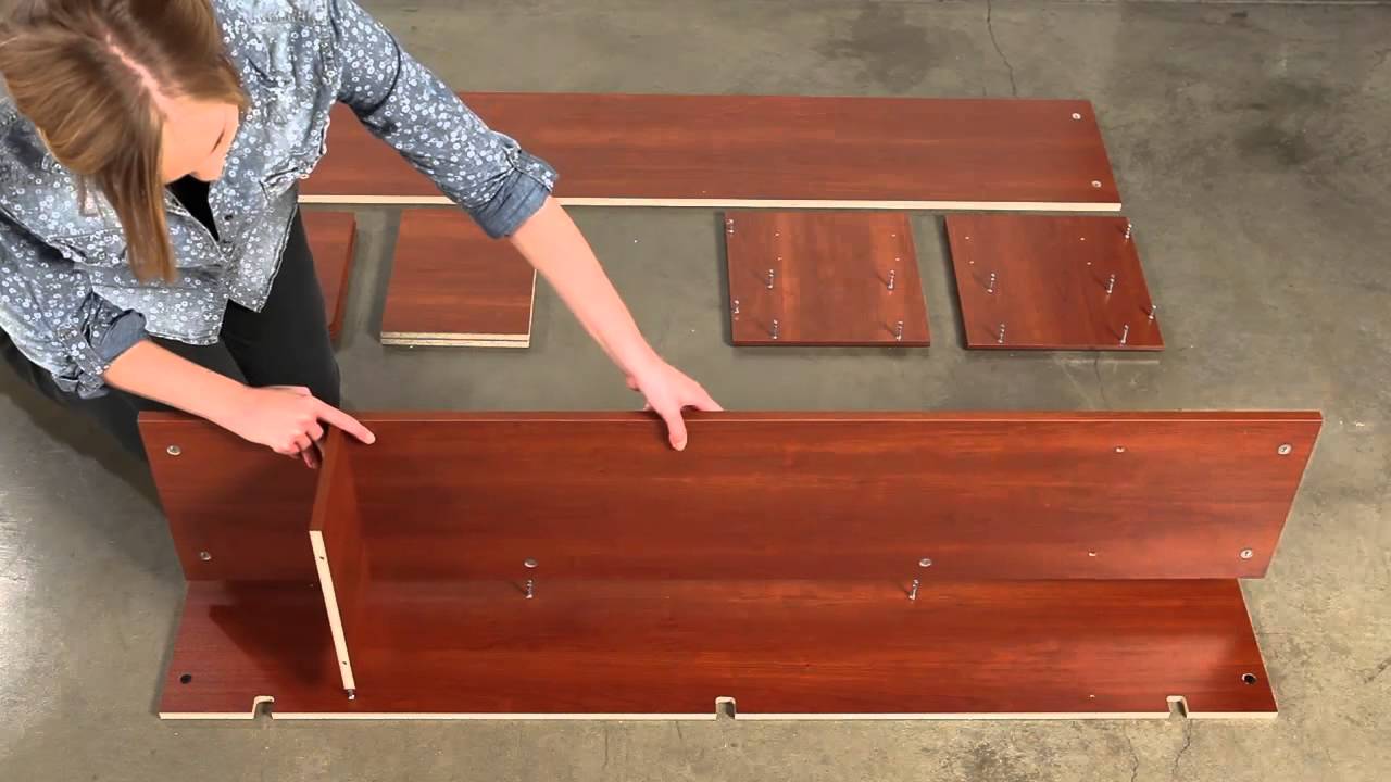 Desktop Organizer Assembly - YouTube