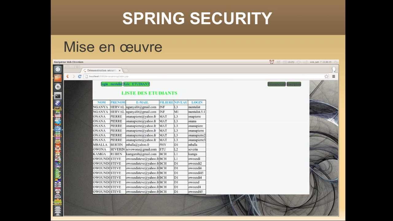 Segurana Com Spring Security Youtube
