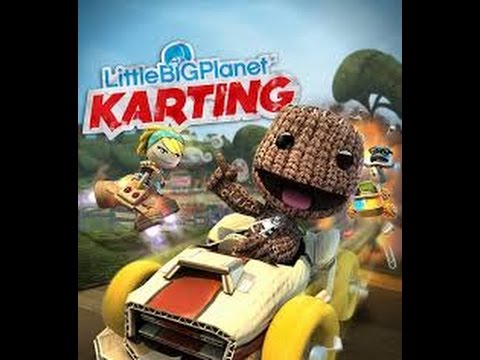 Lets Play Little Big Planet Karting Part 1: Tutorials Suck!! - YouTube