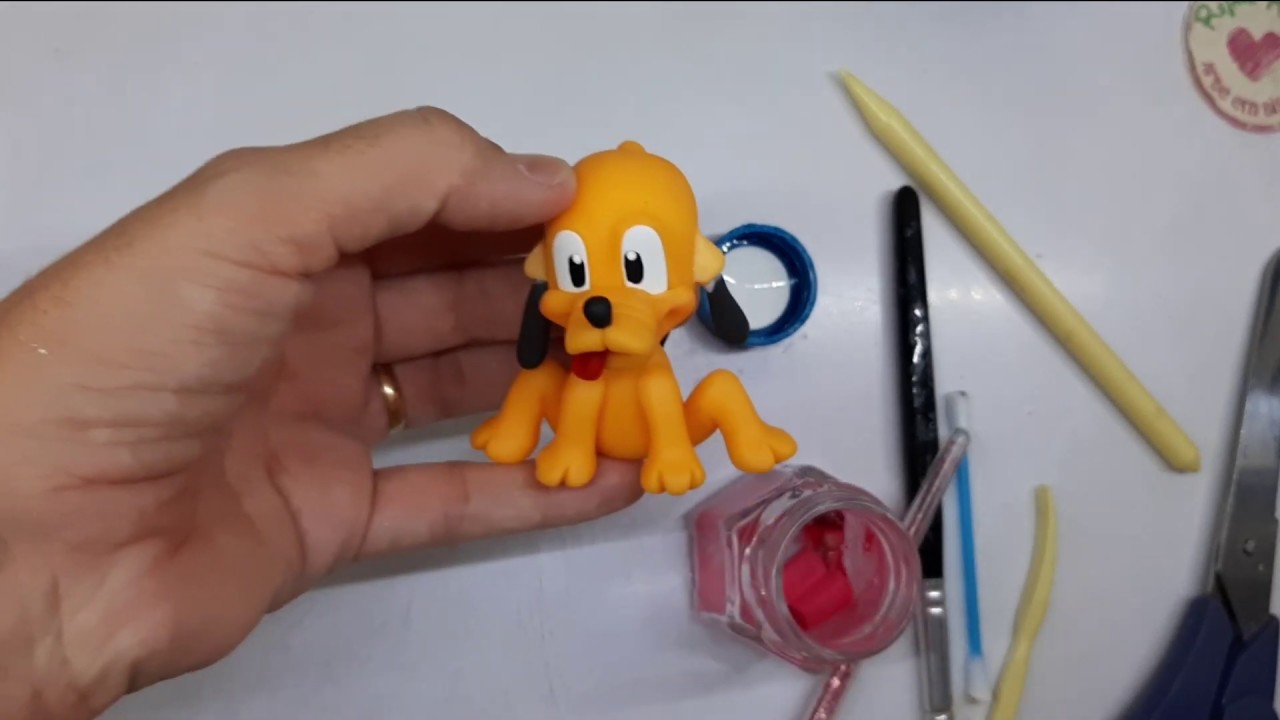 Diy Pluto de biscuit - sem molde - YouTube