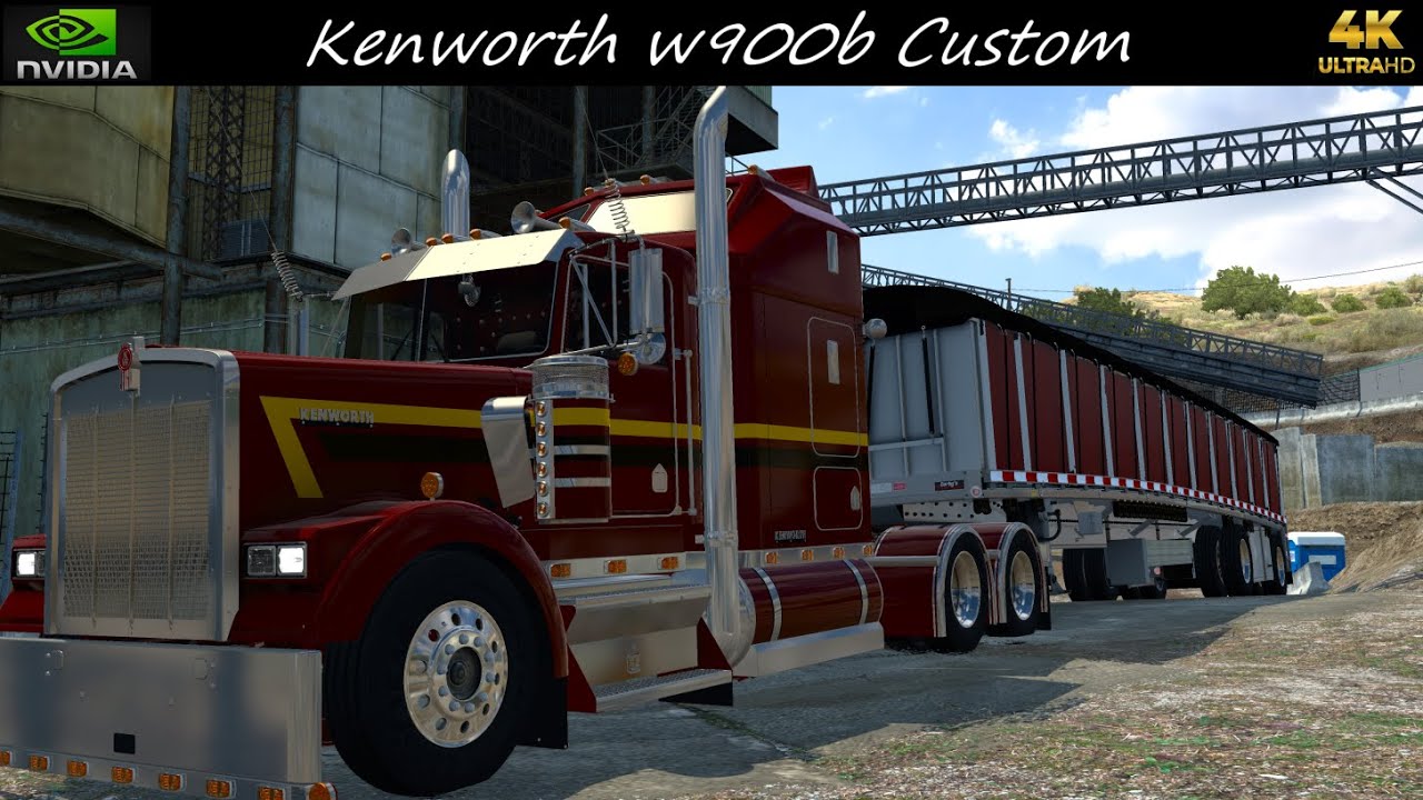 *Kenworth w900b*Free CAT C-15* Silica Haul Vernal to Steamboat Springs ...