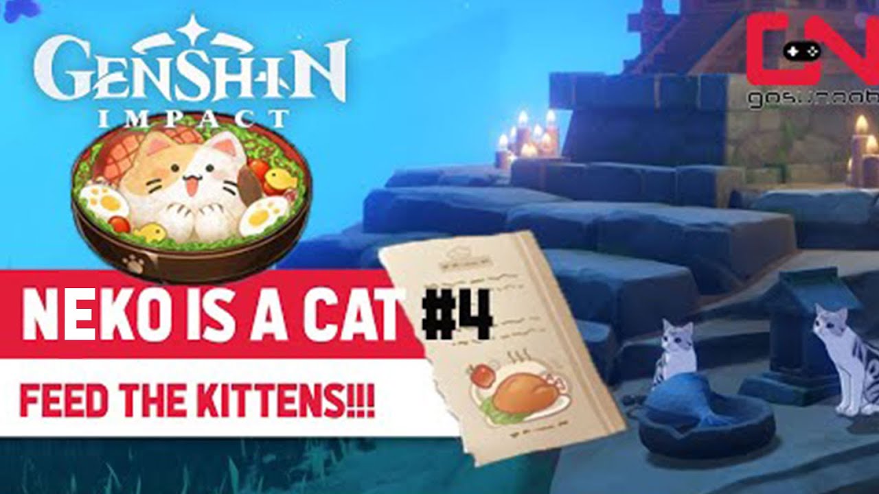 Neko is a Cat: Shrine Recipe | Genshin Impact - Give the Kitty Meal to ...