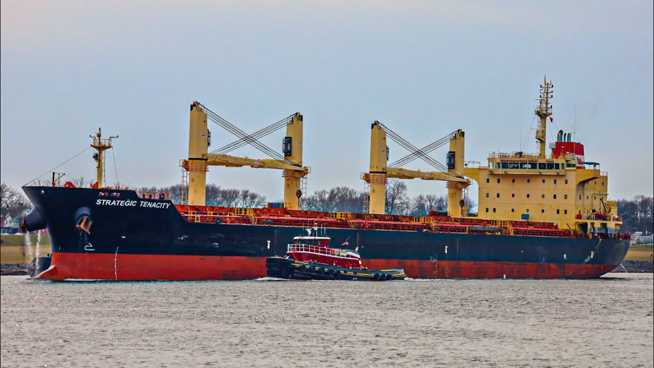(Delaware River Ships) Strategic Tenacity heading into the Fairless ...