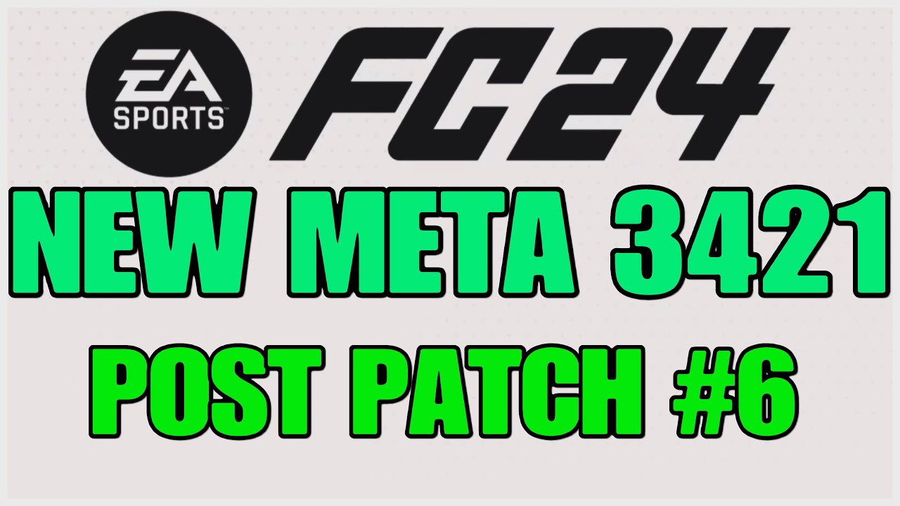 EA FC 24 Rank 1 19-0 Meta 3421 Custom Tactics Instructions Gameplay ...