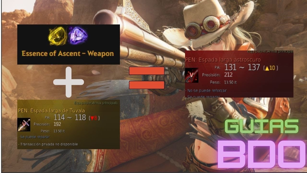 🔥💎 BDO: Guía Completa para Obtener Arma Astroscuro PEN con Tuvala en X🎯 ...