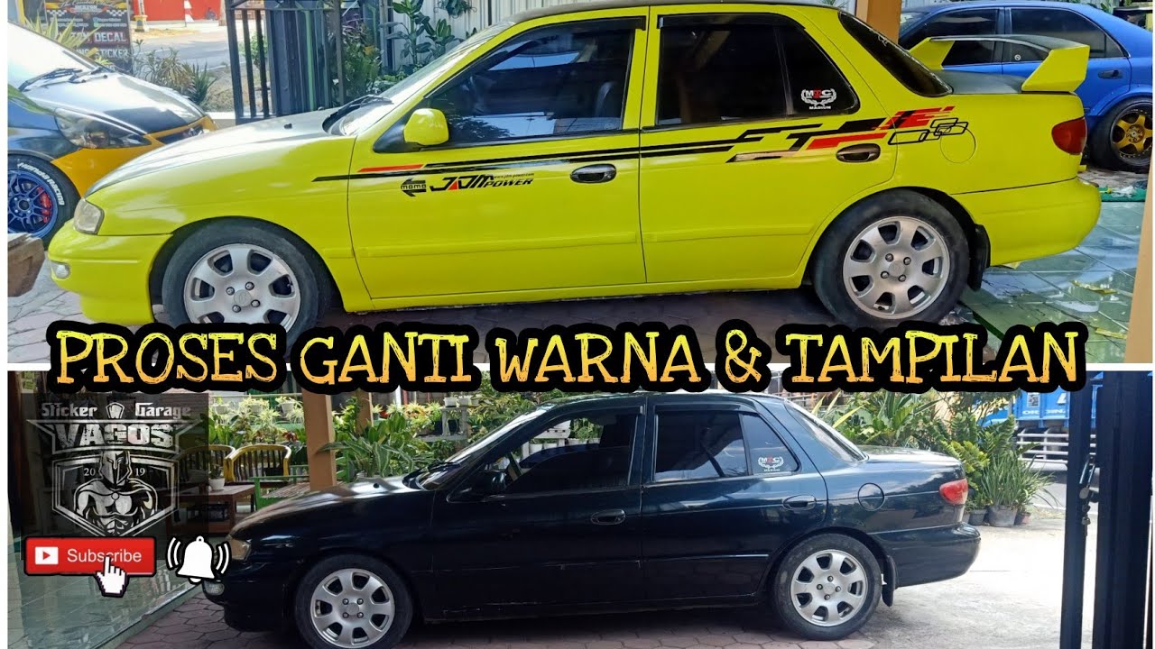 Modifikasi TIMOR. Proses Full Wrapping & Cutting Sticker. - YouTube
