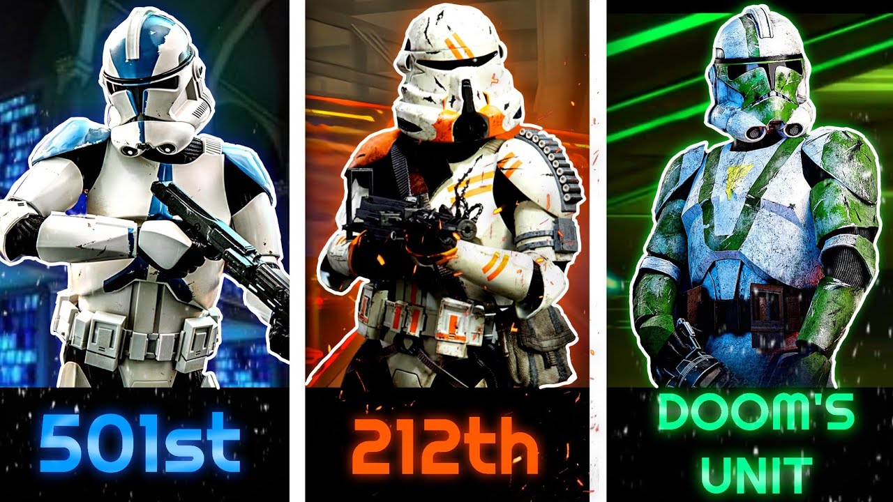 Every Clone LEGION in Star Wars Explained - YouTube