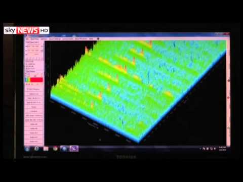 The pinger locator 'listens' for sounds under the surface - YouTube