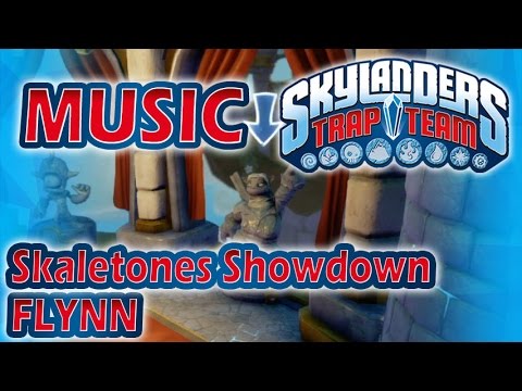 Skaletones Showdown - Flynn | Skylanders Trap Team Music - YouTube