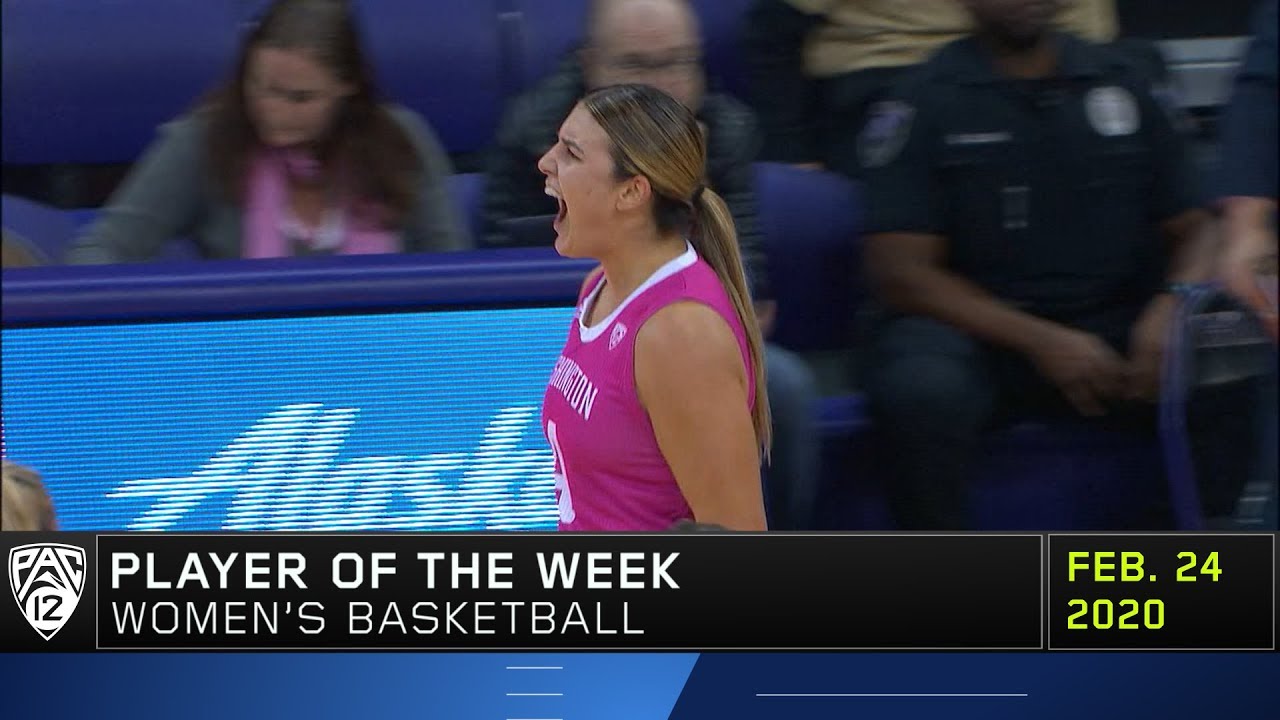 Washington's Amber Melgoza wins Pac-12 Player of the Week honor - YouTube
