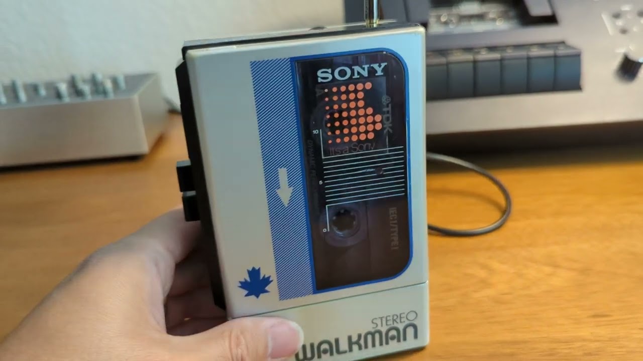Sony Walkman WM-8 Stranger Things Max model, Canadian maple leaf ...