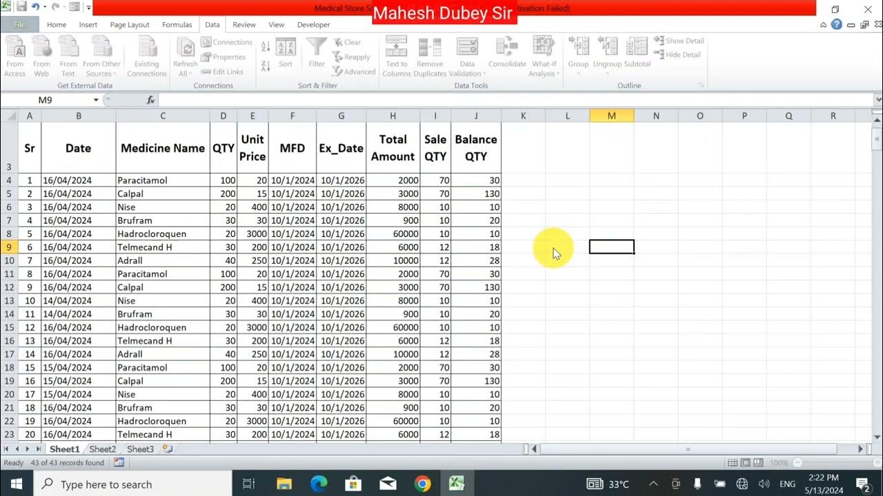 Excel me filter kaise apply kare | Advance filter ka use kaise kare excel me | text to column ka ...