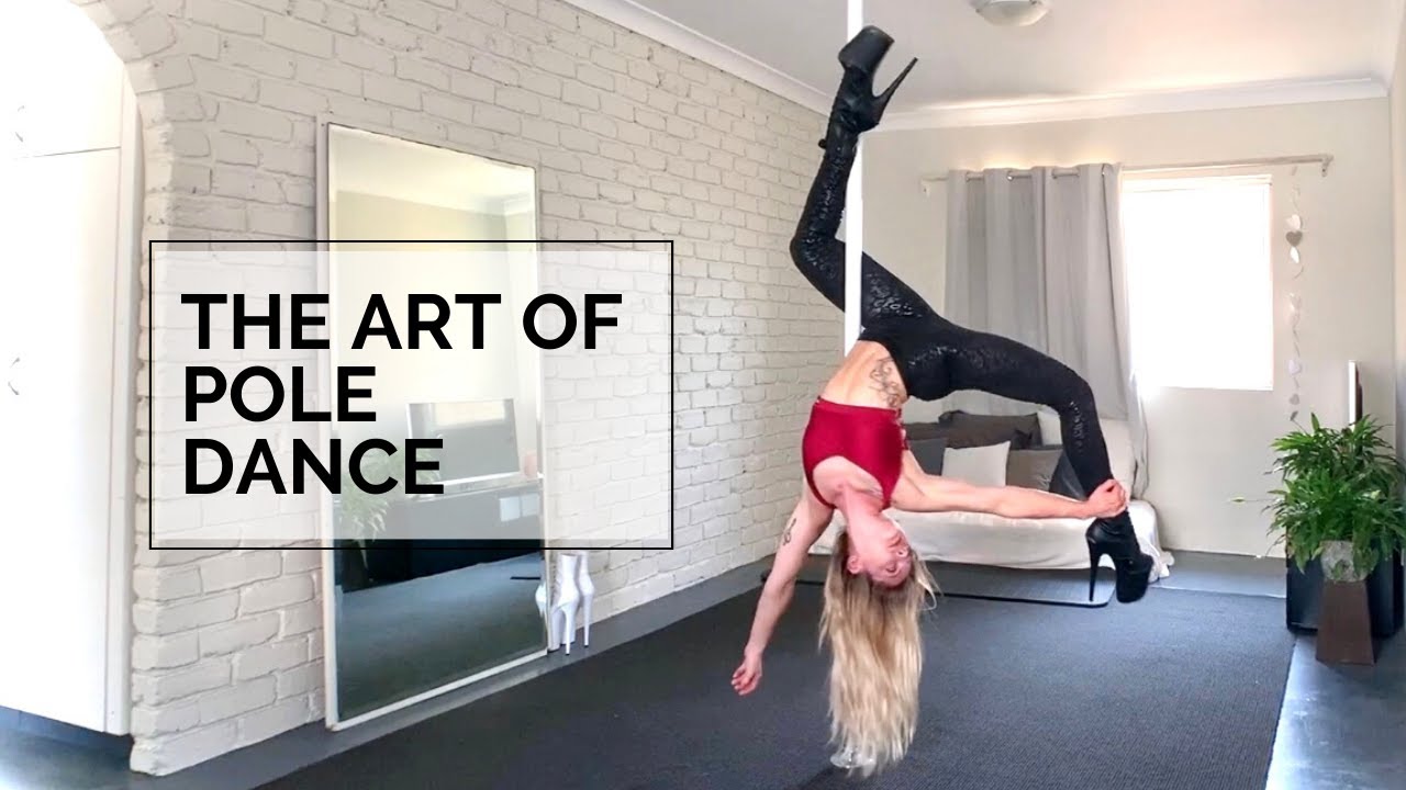 The ART of POLE DANCE | Pole Dancing in HIGH HEELS - Pole Dancer Sandra ...