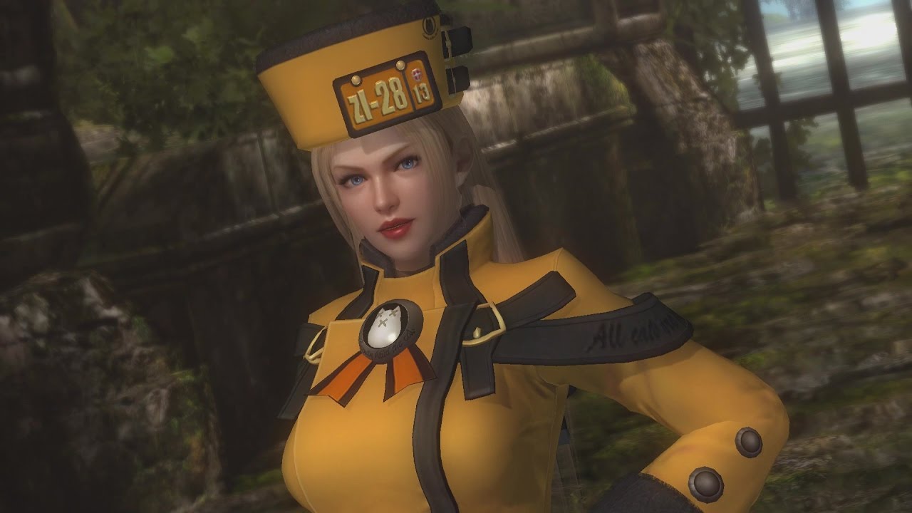 DOA5LR - Rachel as Millia (Guilty Gear/Blazblue DLC) - YouTube