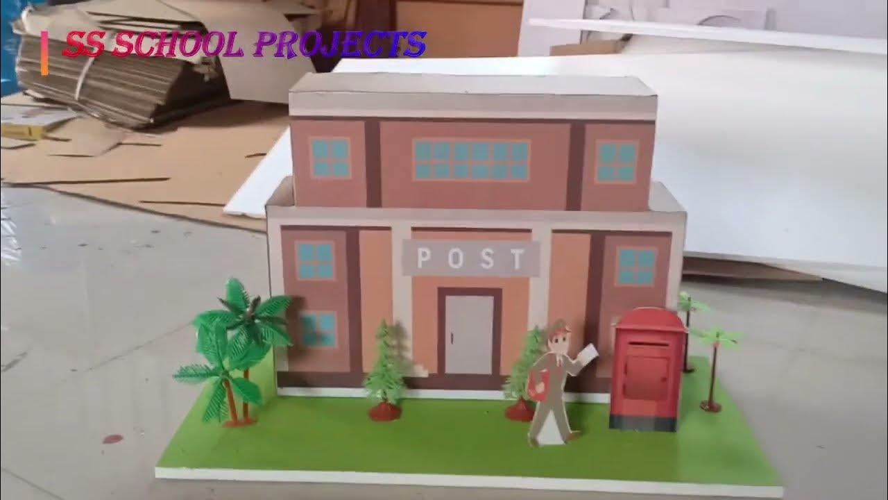 School Project | Post Office Model - YouTube