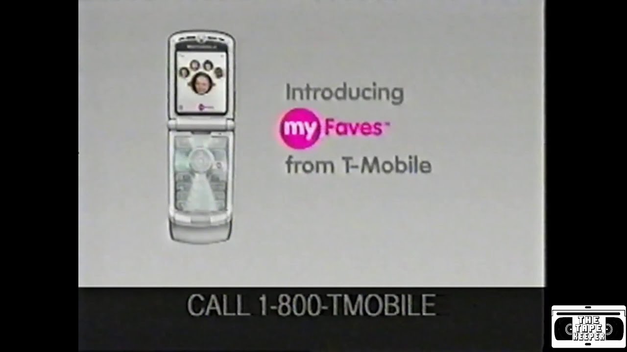 T-Mobile My Faves Commercial - 2006 - YouTube