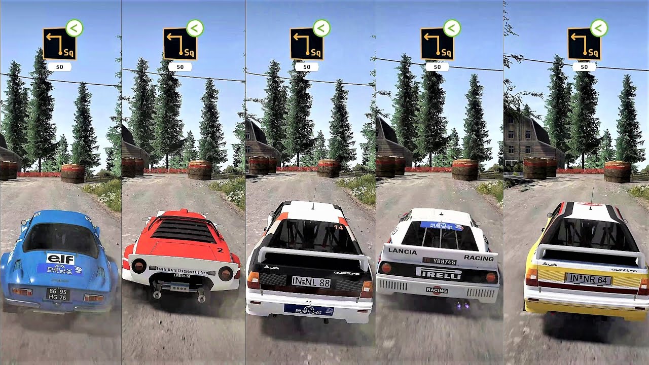 WRC 10 All Legendary Cars Top Speed Test 4K 60FPS PC RTX 3080Ti - YouTube