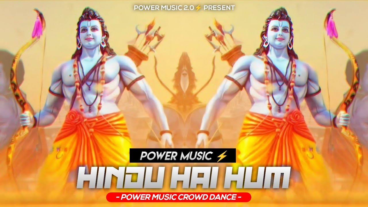 HINDU HAI HUM | POWER MUSIC CROWD DANCING SONG | DJ SIDAY REMIX NEW EDM ...