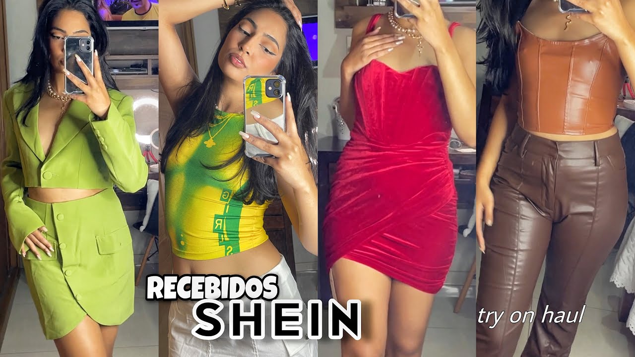 RECEBIDOS DA SHEIN | shein haul - YouTube