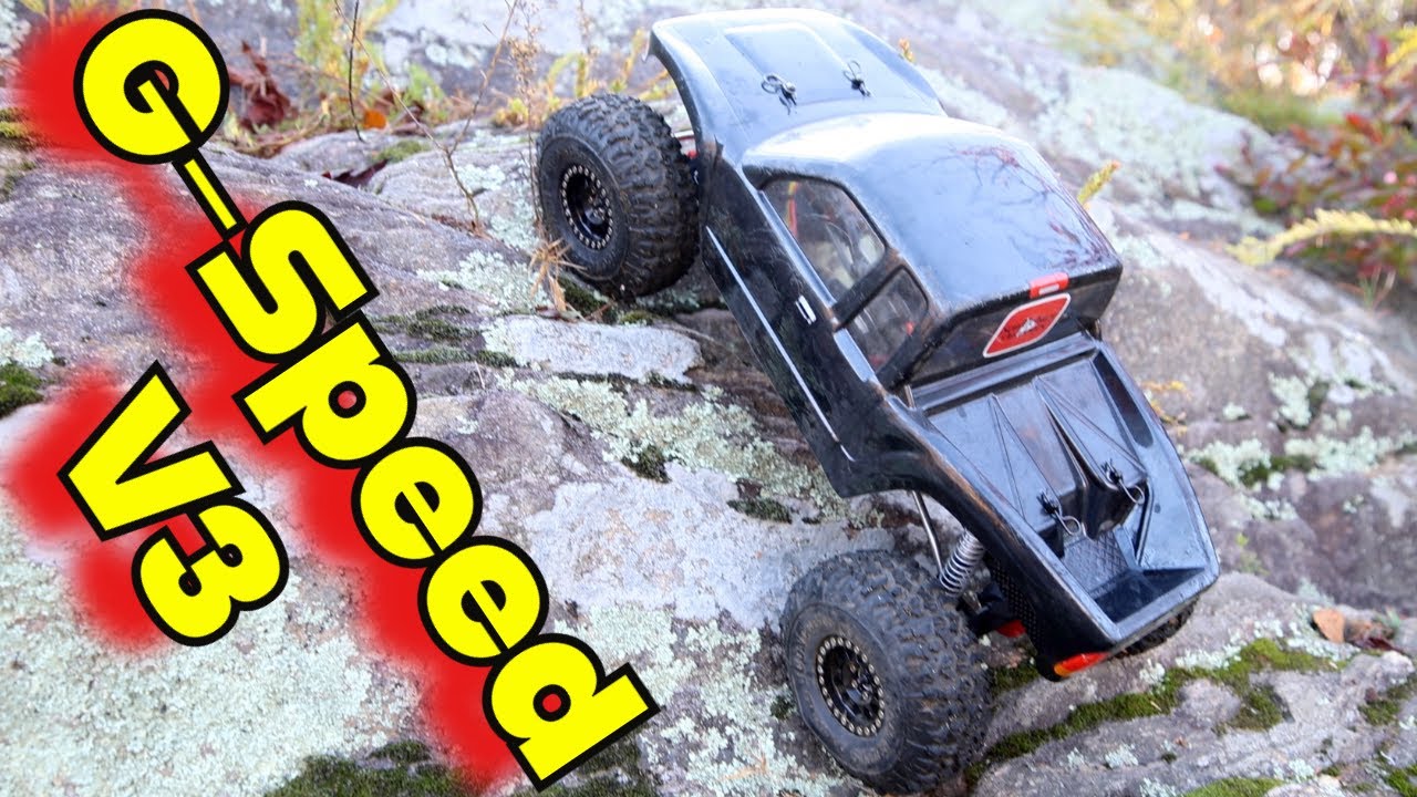 G-Speed V3 Custom @ R/C Crawler Island 28 - YouTube