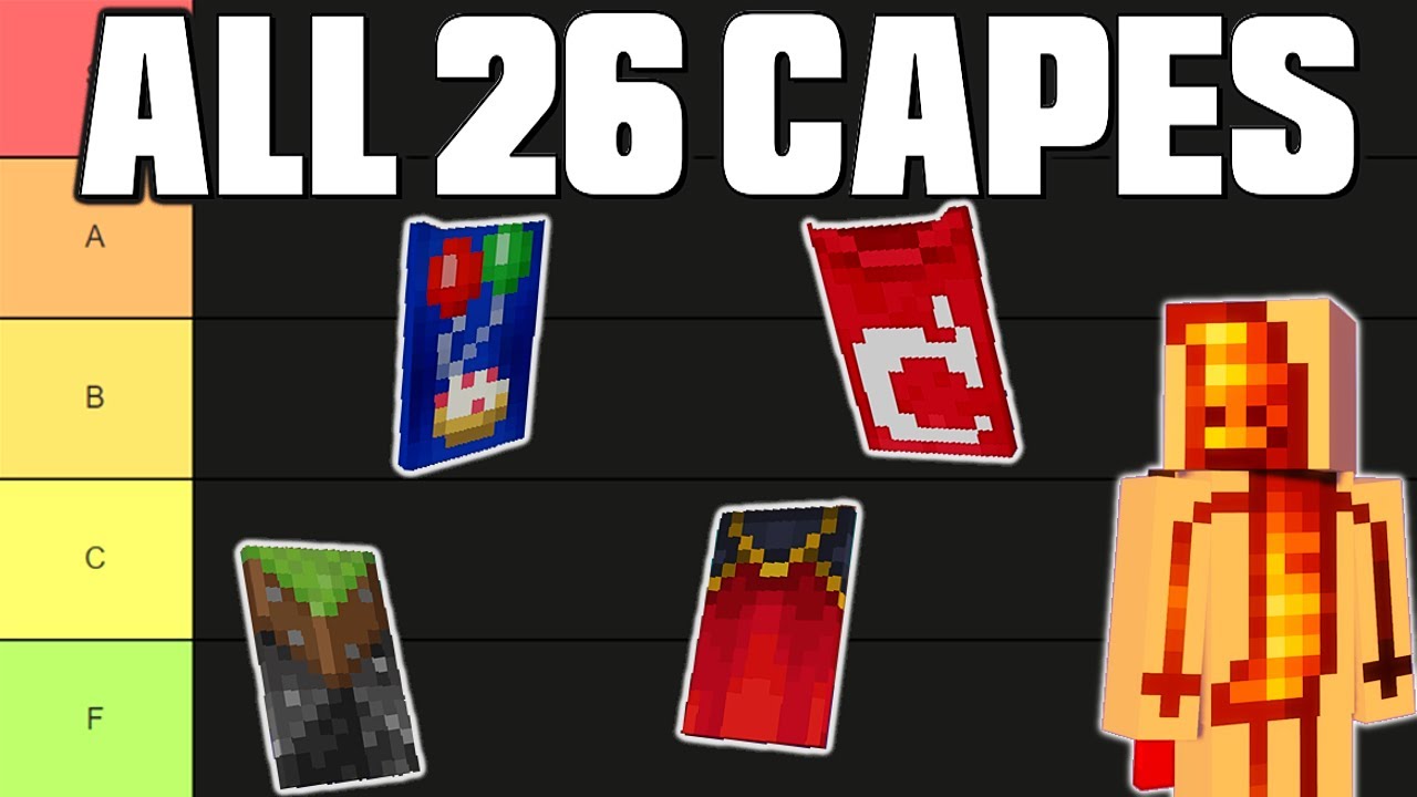 Minecraft’s Ultimate Cape Tier List - YouTube