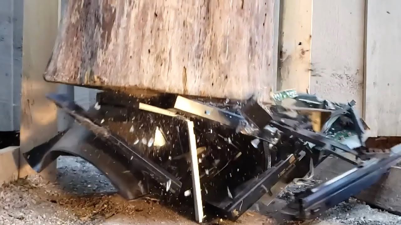 Log Crusher: Sony CD changer - YouTube