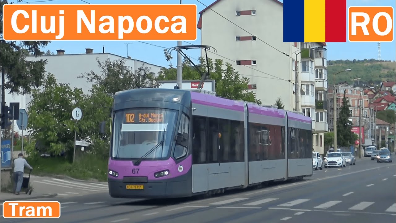 🇷🇴 CLUJ NAPOCA TRAMS | Tramvaie Cluj Napoca 2021【4K】 - YouTube