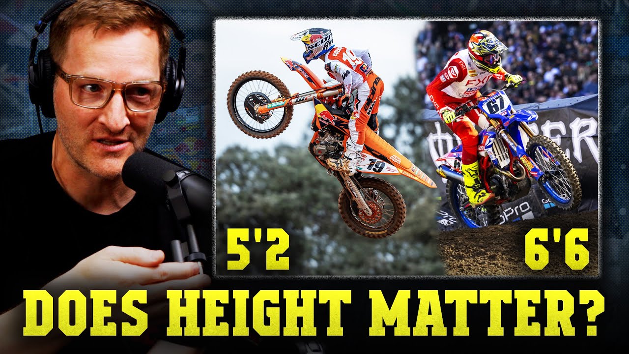 What's the Preferred Height for a Motocross Racer?? - YouTube