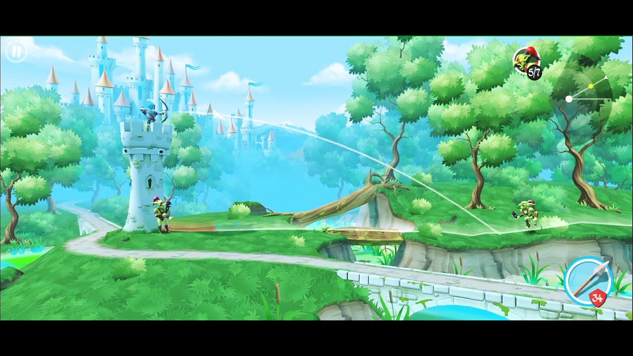 tiny archers#fiting tir kaman #youtubeshorts - YouTube