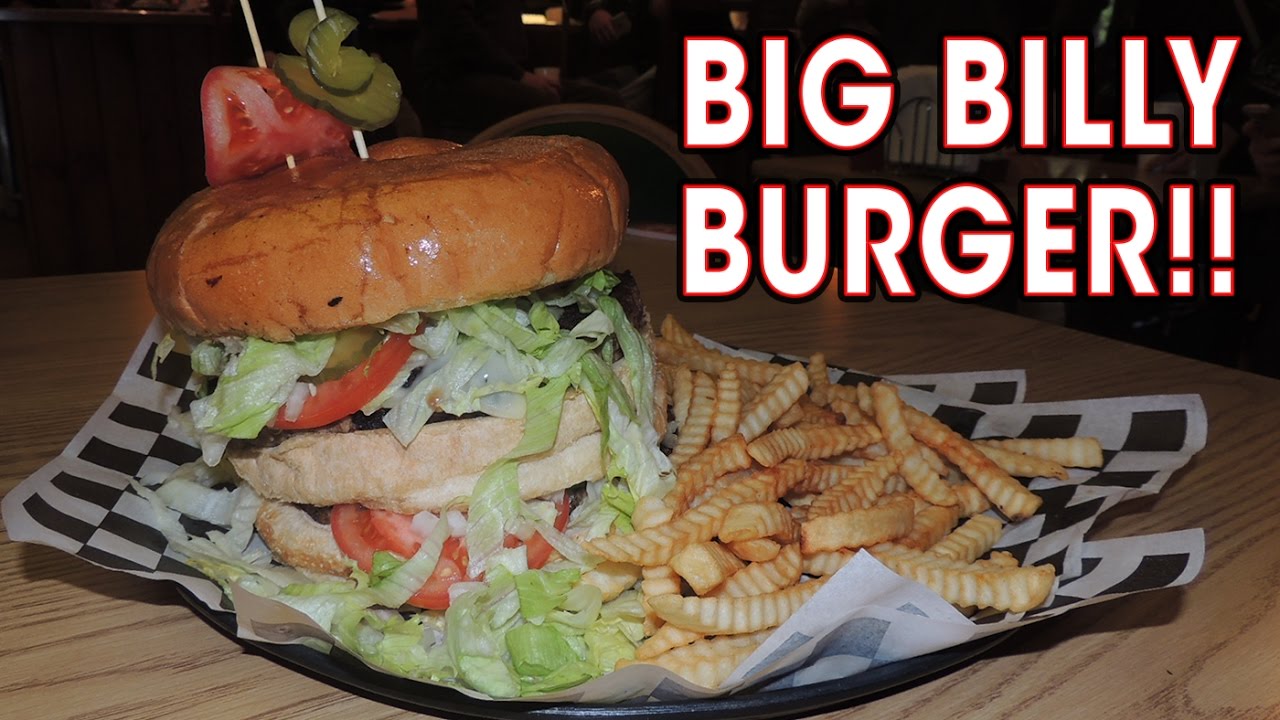 UNDEFEATED BIG BILLY BURGER CHALLENGE!! - YouTube