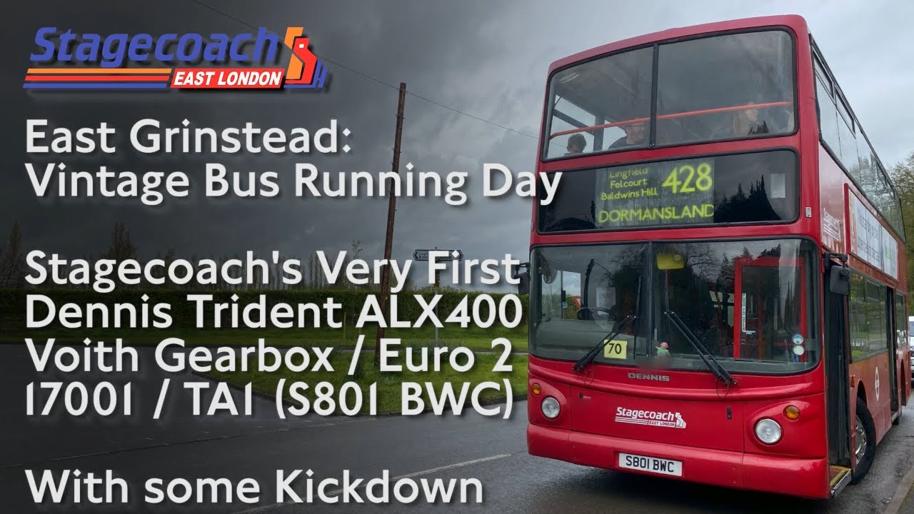 {Kickdown} Stagecoach's Very First Dennis Trident ALX400 | East ...