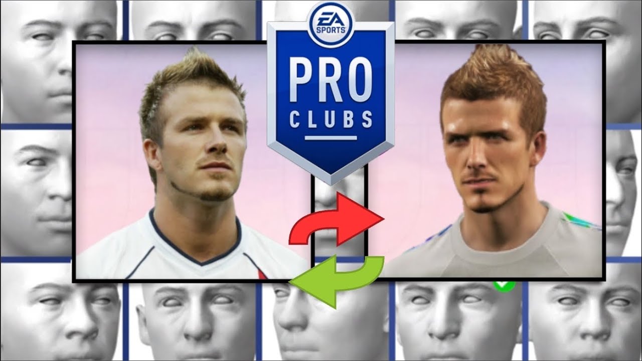 FIFA 22 David Beckham (2002) Pro Clubs - YouTube