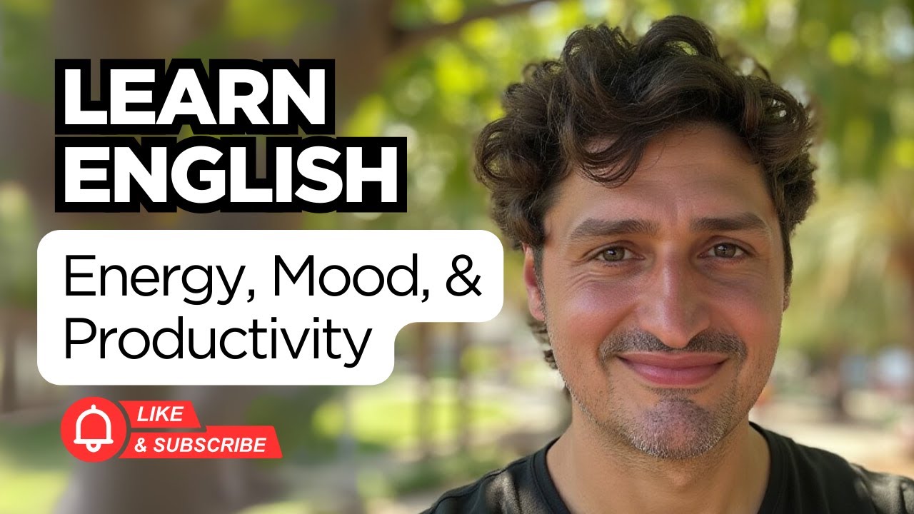 English Group Class: Boost Your Energy: Talking About Mood, Focus, and ...