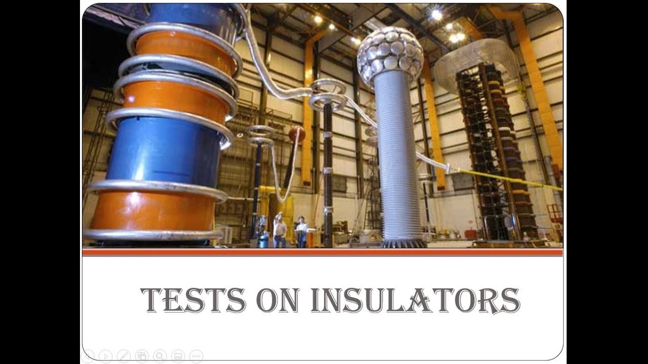 Testing of insulators Part I - YouTube
