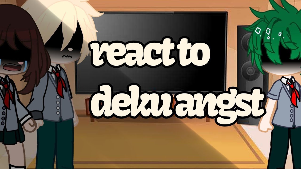 《Mha react to deku angst》 credits in description ||gacha club|| # ...
