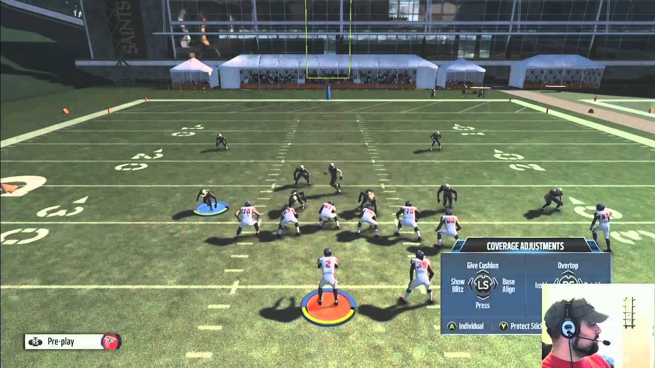 Madden 15 Defense Tip - Zone Align 2x to maximize your hybrid coverages ...