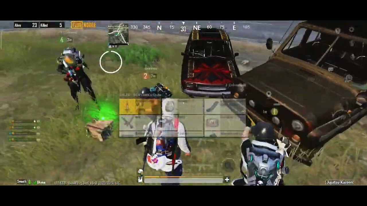 Jujutsu kaisen chicken dinner gameplay - YouTube