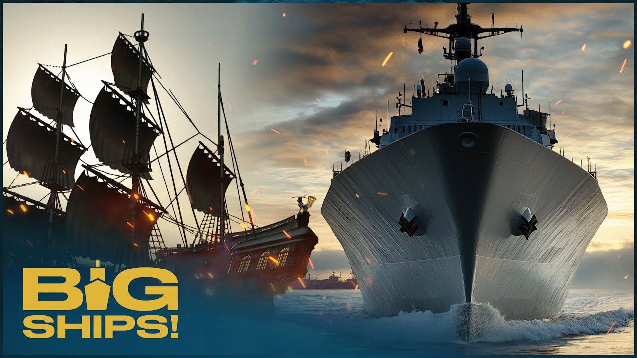 The Evolution Of Warships: 400 Years Of Naval Warfare In 60 Minutes ...