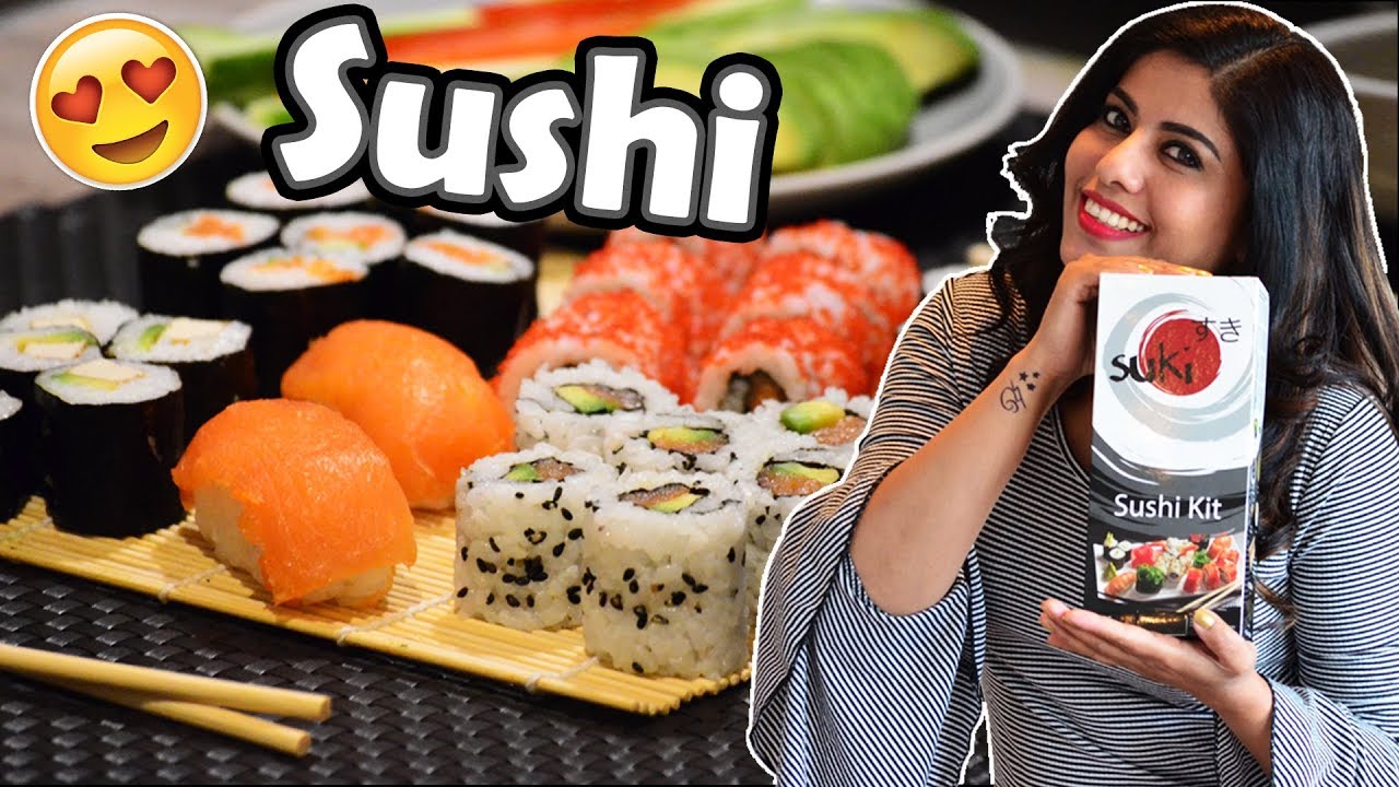 Indian Women Making Sushi At Home Like A Pro | Make Your Own Sushi At ...