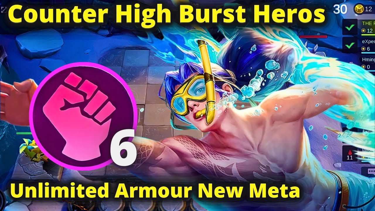 UNKILLABLE WRESTLER ZILONG UNLIMITED ARMOUR NEW META | MLBB MAGIC CHESS ...
