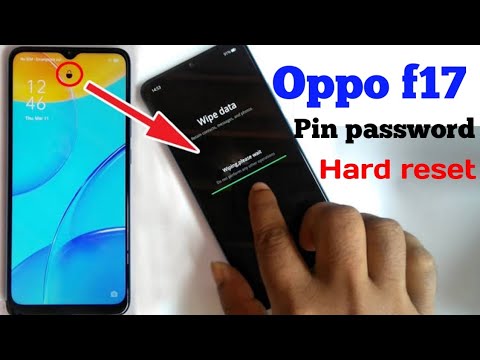 OPPO F17 (cph2095) Hard Reset ll AIIType Pin / Pattern Lock Remove ...