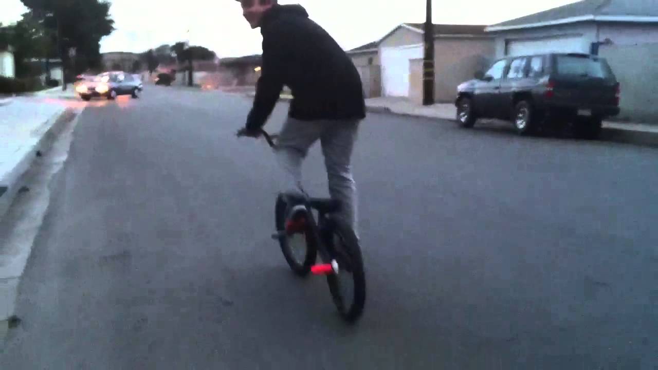 BMX frame snap - YouTube